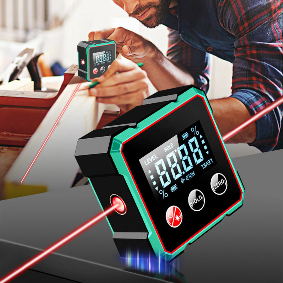 Magnetni digitalni uglomjer sa laserom – Nordik Shop BiH